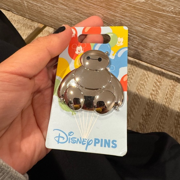 Disney | Accessories | Disney Silver Baymax Balloon Pin | Poshmark
